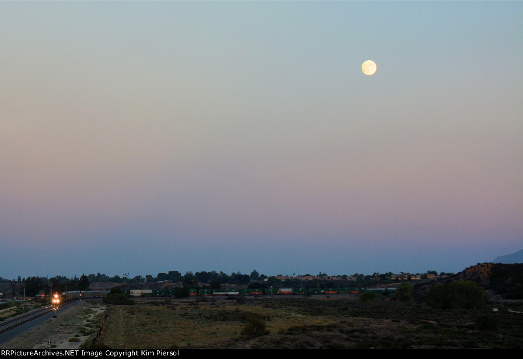 UP 4445 Full Blood Moon